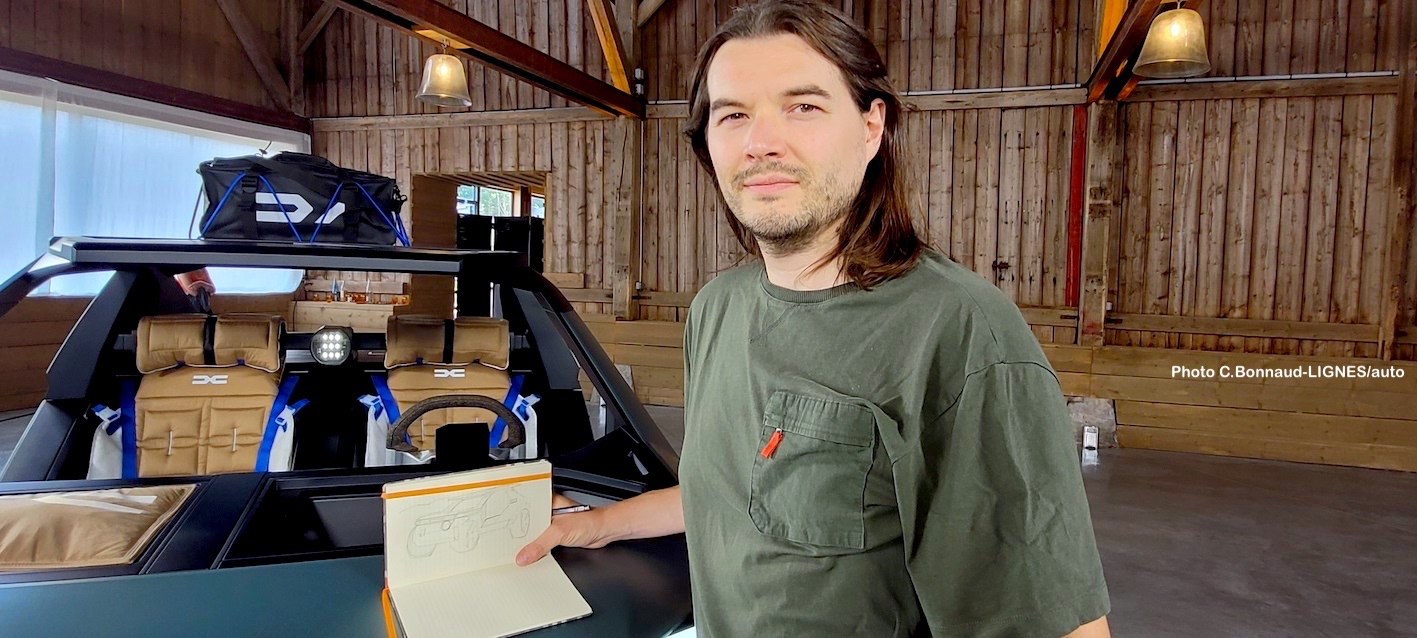 Romain Gauvin, head of advanced design at DACIA, presents MANIFESTO ...